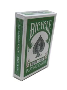 mms cards bicycle green back uspcc trick