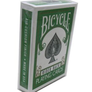 MMS Cards Bicycle Green Back USPCC Trick