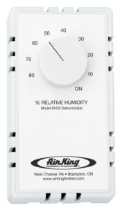 air king dh55 dehumidistat switch, white