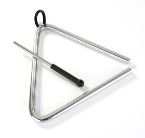 percussion plus triangle, silver, 8 inch (pp970)