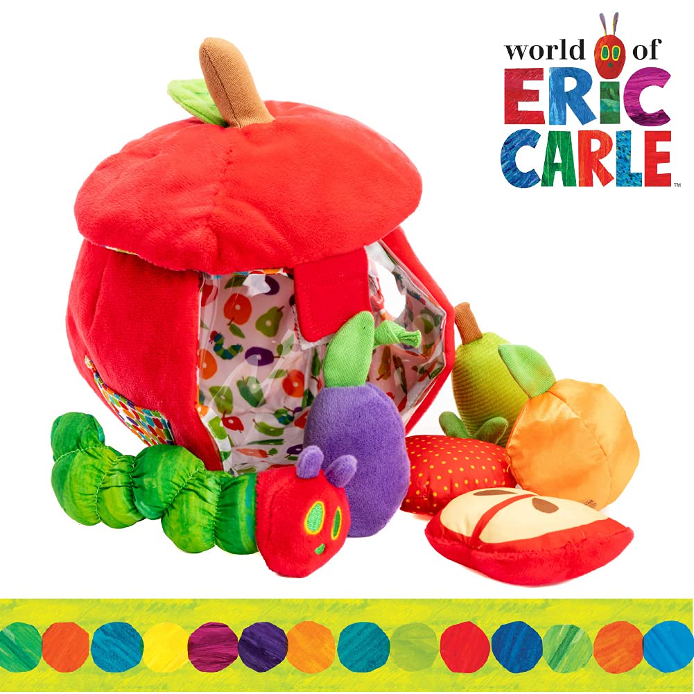 World of Eric Carle, The Very Hungry Caterpillar Apple Play Set and Shape Sorter Developmental Toy