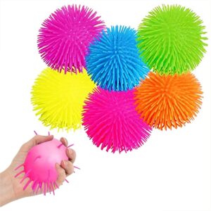 rhode island novelty 5 inch puffer balls set of 6