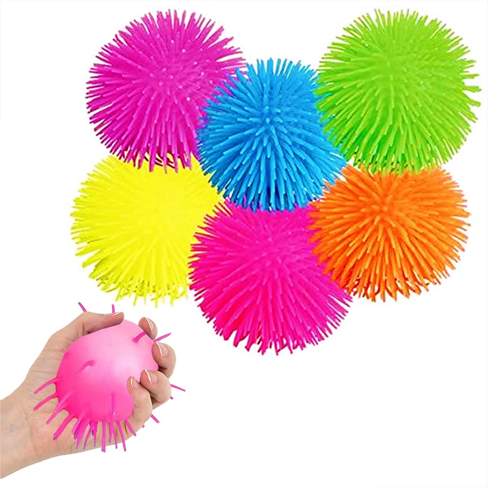 Rhode Island Novelty 5 Inch Puffer Balls Set of 6