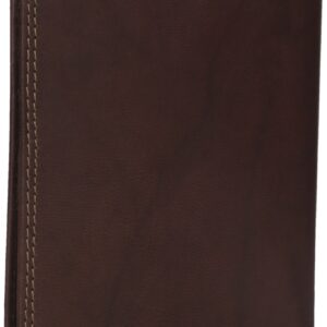 Buxton Men's Hunt Credit Card Folio, Brown, One Size