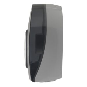 Two-Roll Jumbo Jr. Toilet Paper Dispenser by GP PRO (Georgia-Pacific), Translucent Smoke, 59209, 20.020" W x 5.670" D x 12.260" H