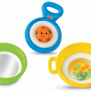 Fisher-Price Brilliant Basics Stack & Nest Pots & Pans