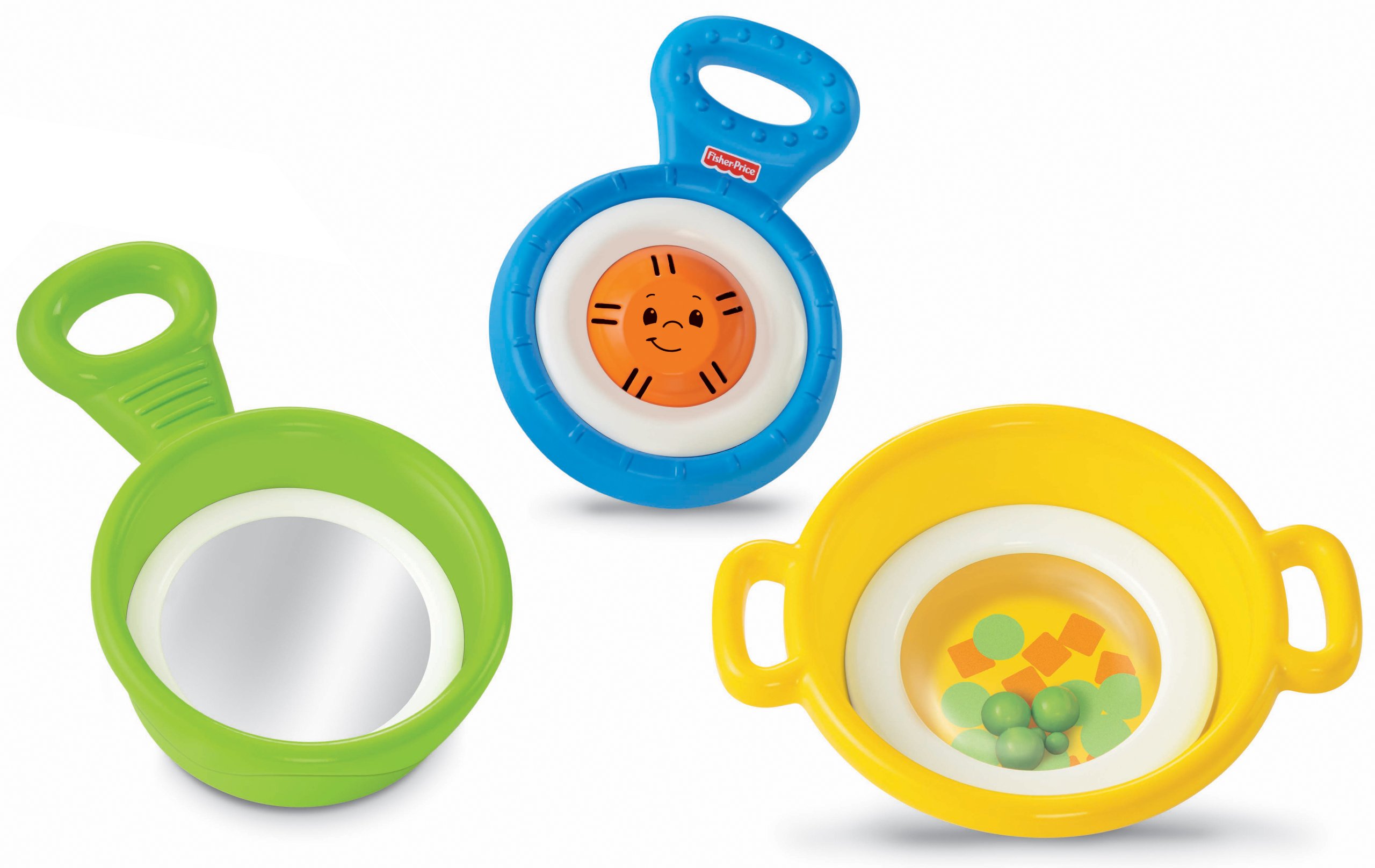 Fisher-Price Brilliant Basics Stack & Nest Pots & Pans