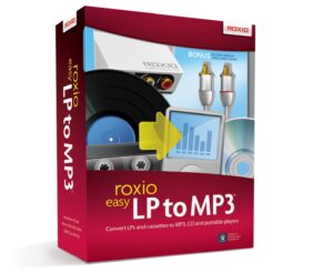 roxio easy lp to mp3 | lp and cassette to cd or mp3 audio converter [pc disc]