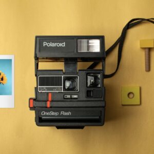 Vintage Polaroid One Step Flash Camera