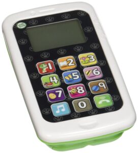 leapfrog chat and count smart phone, scout, green