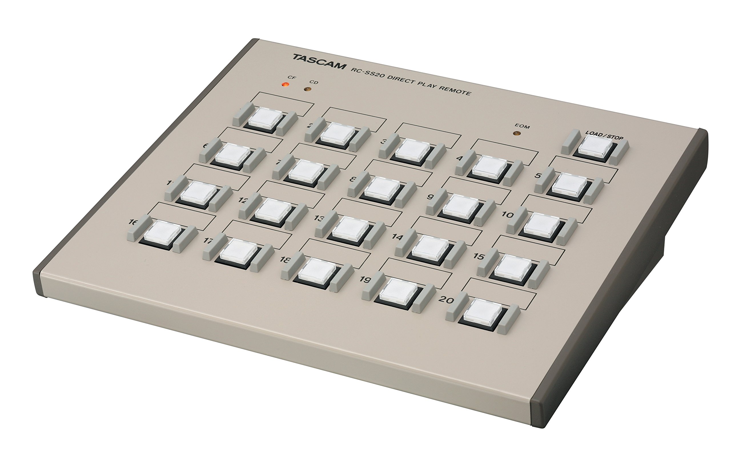 Tascam RC-SS20 Direct Play Remote for Solid State Recorders