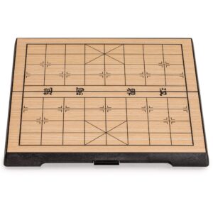 Yellow Mountain Imports Chinese Chess (Xiangqi) Magnetic Travel Set (9.5 Inches)