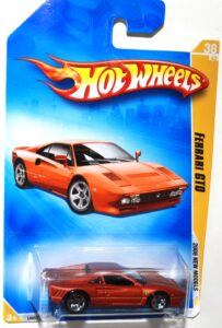 2008 hot wheels new models, ferrari gto 38/40, rust color (1 each)