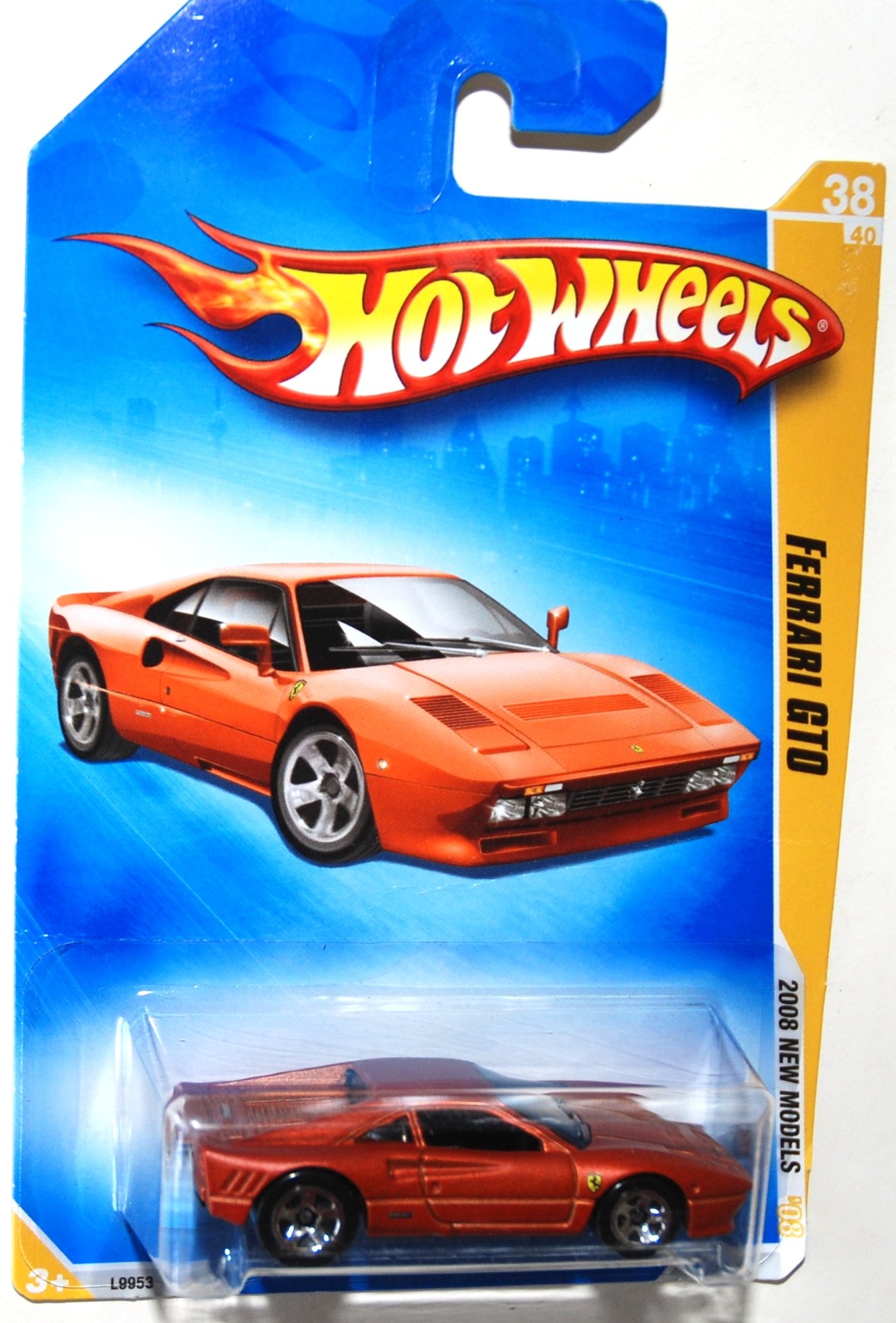 2008 Hot Wheels New Models, Ferrari GTO 38/40, Rust Color (1 Each)