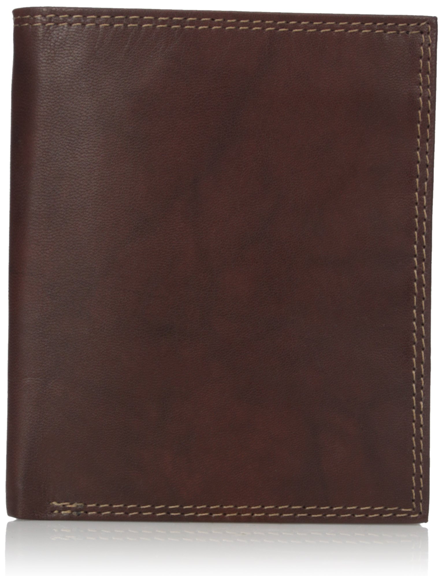 Buxton Men's Hunt Credit Card Folio, Brown, One Size