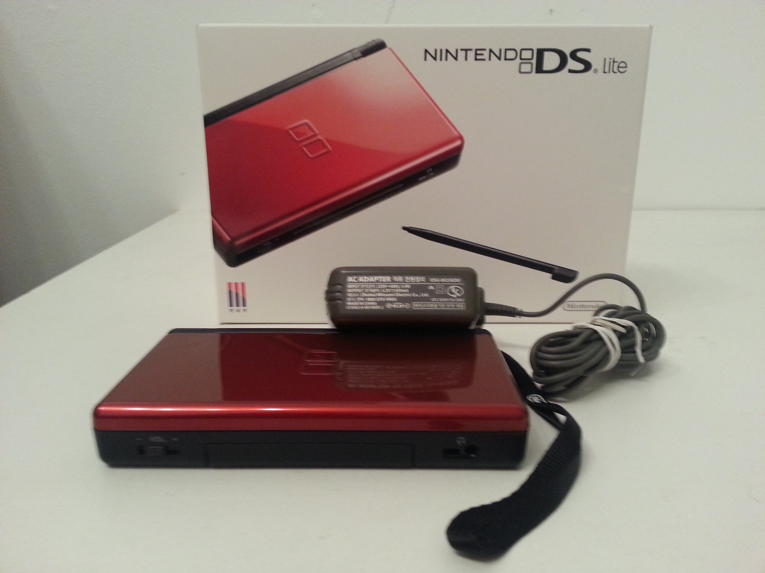 Nintendo DS Lite Crimson/Black