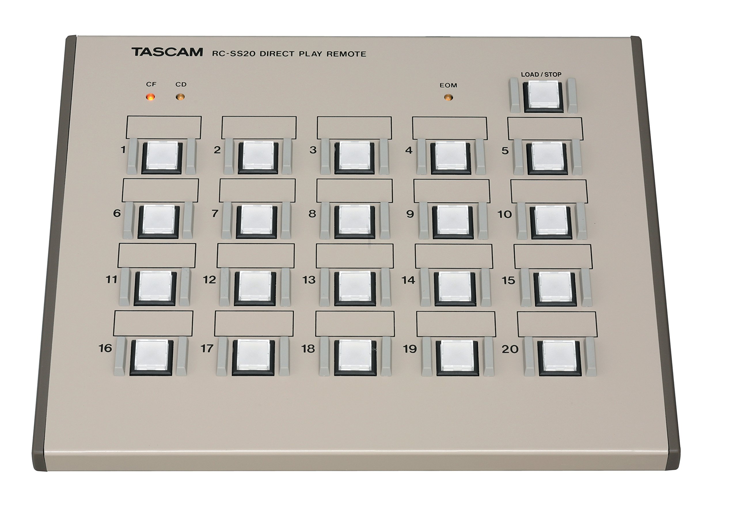 Tascam RC-SS20 Direct Play Remote for Solid State Recorders