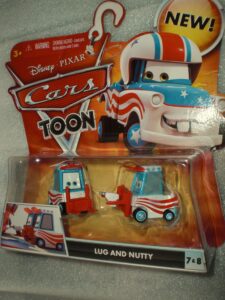 disney pixar cars toon lug and nutty #7 & #8