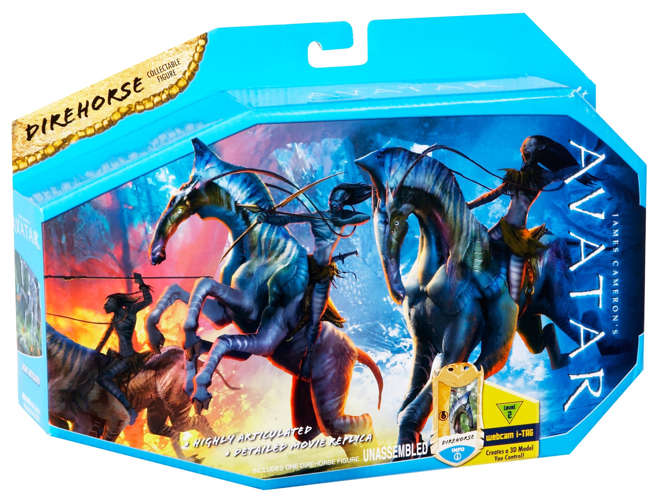 Mattel Avatar Na'vi Dire Horse Creature