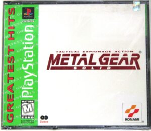 metal gear solid tactical espionage action - playstation's greatest hits