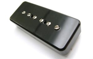 tonerider pickups p90: hot 90 alnico v soapbar guitar pickup (neck, black)