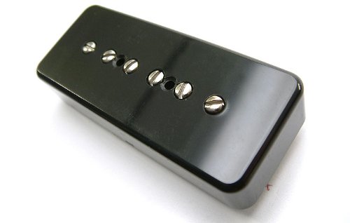 Tonerider Pickups P90: Hot 90 Alnico V Soapbar Guitar Pickup (Neck, Black)