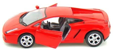 Kinsmart 1/32 Scale Diecast Lamborghini Gallardo in Color Red