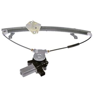 dorman 741-306 front driver side power window regulator and motor assembly compatible with select honda models