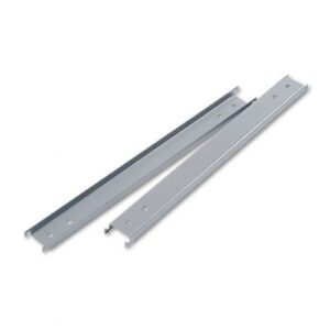 hon : double cross rails for 42" wide lateral files, gray -:- sold as 2 packs of - 2 - / - total of 4 each