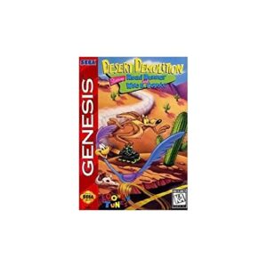 desert demolition: sega genesis