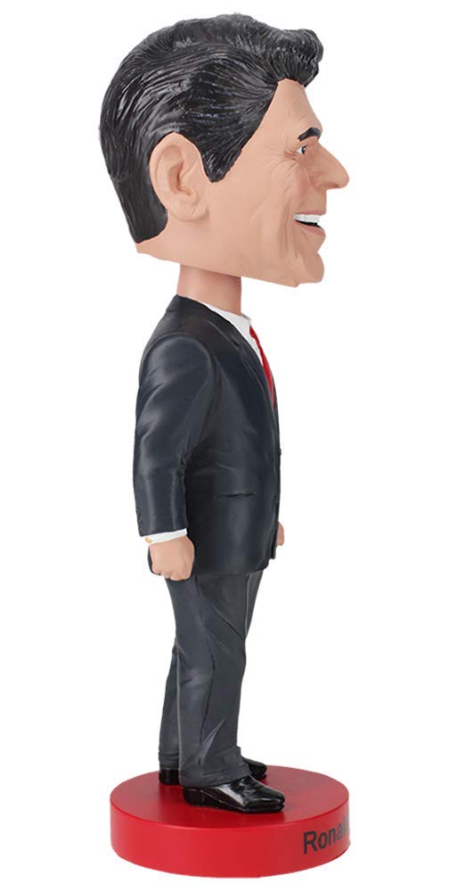 Royal Bobbles Ronald Reagan Bobblehead, Premium Polyresin Lifelike Figure, Unique Serial Number, Exquisite Detail