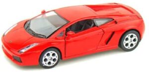 kinsmart 1/32 scale diecast lamborghini gallardo in color red