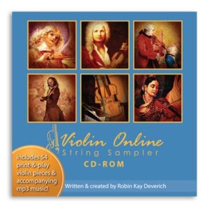 violin online string sampler: cd-rom