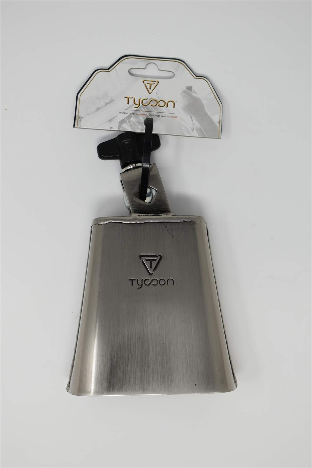 Tycoon Percussion Brushed Chrome Coated Cha Cha Bell