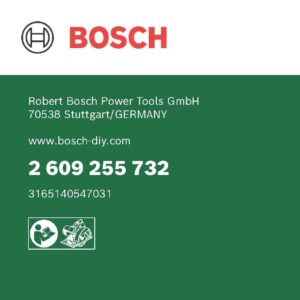 Bosch 2609255732 Guide Rail of Plastic with G-Clamps 2 Pcs