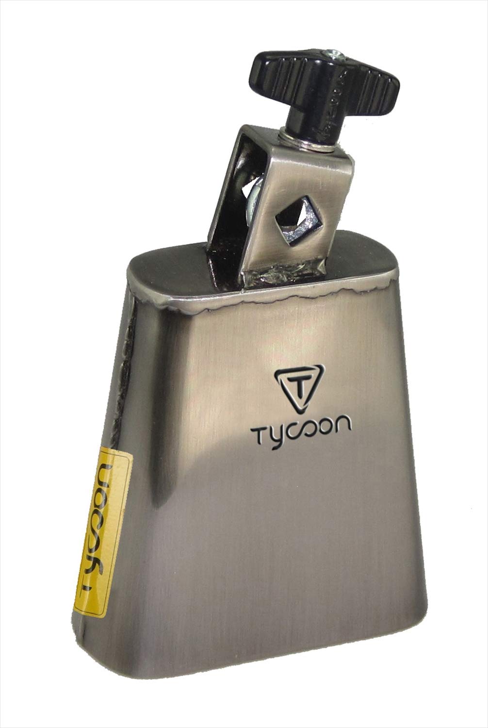 Tycoon Percussion Brushed Chrome Coated Cha Cha Bell