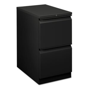 HON Flagship Mobile File/File Pedestal with Full Radius Pull, 19.87-Inch, Charcoal