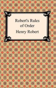 robert's rules of order