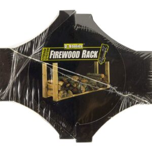 2 x 4 BASICS 90144MI Firewood Rack System, Black