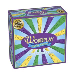 wordplay – the ultimate fast-paced word challenge board game for family & friends – adult & family game night fun