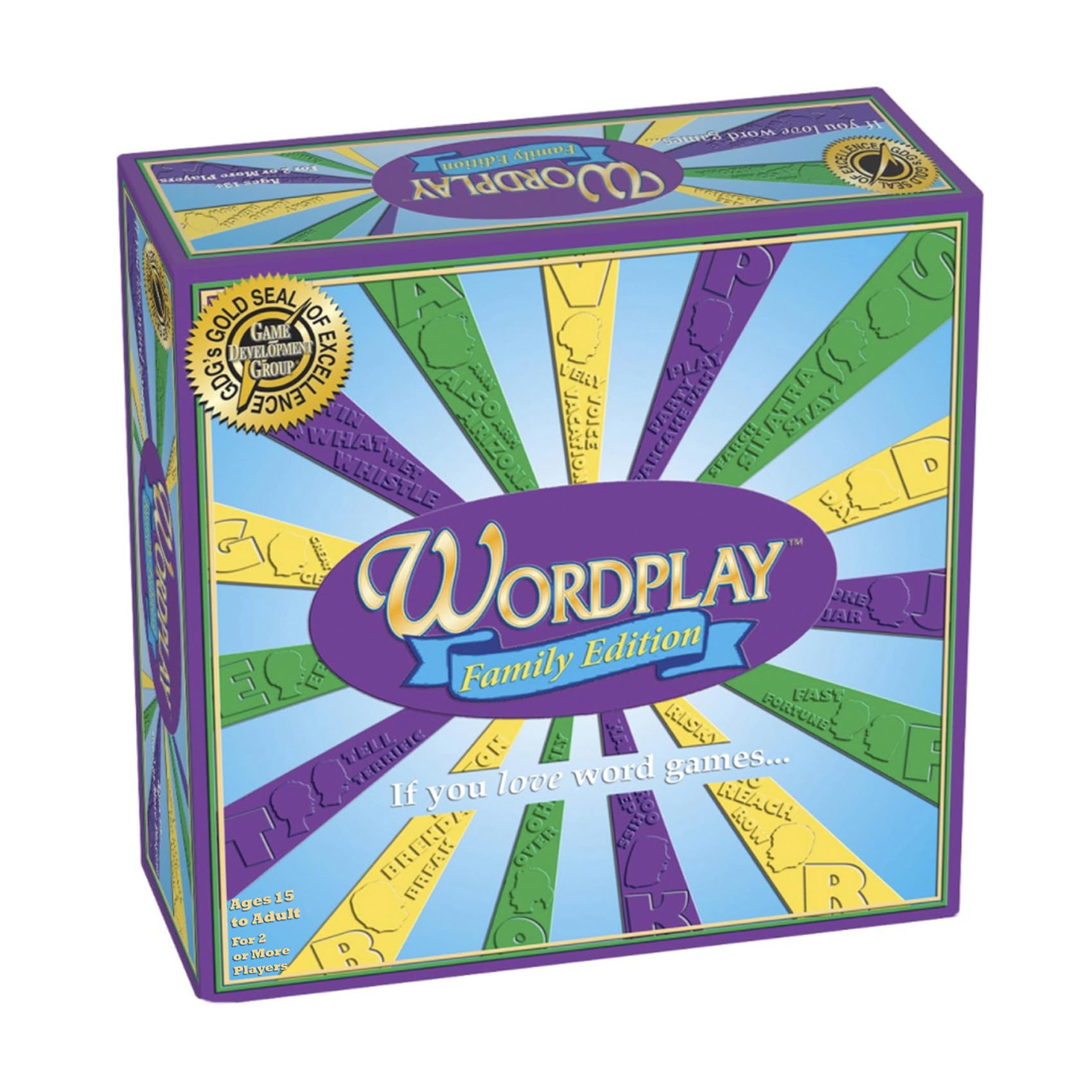 Wordplay – The Ultimate Fast-Paced Word Challenge Board Game for Family & Friends – Adult & Family Game Night Fun