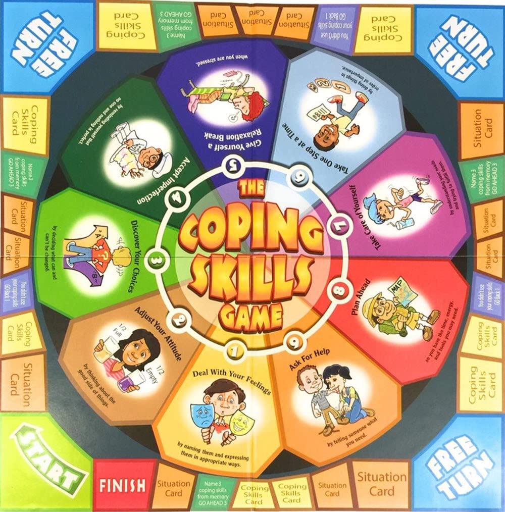 The Coping Skills Game: Nine Essential Skills to Teach Kids How to Deal with Real-Life Problems