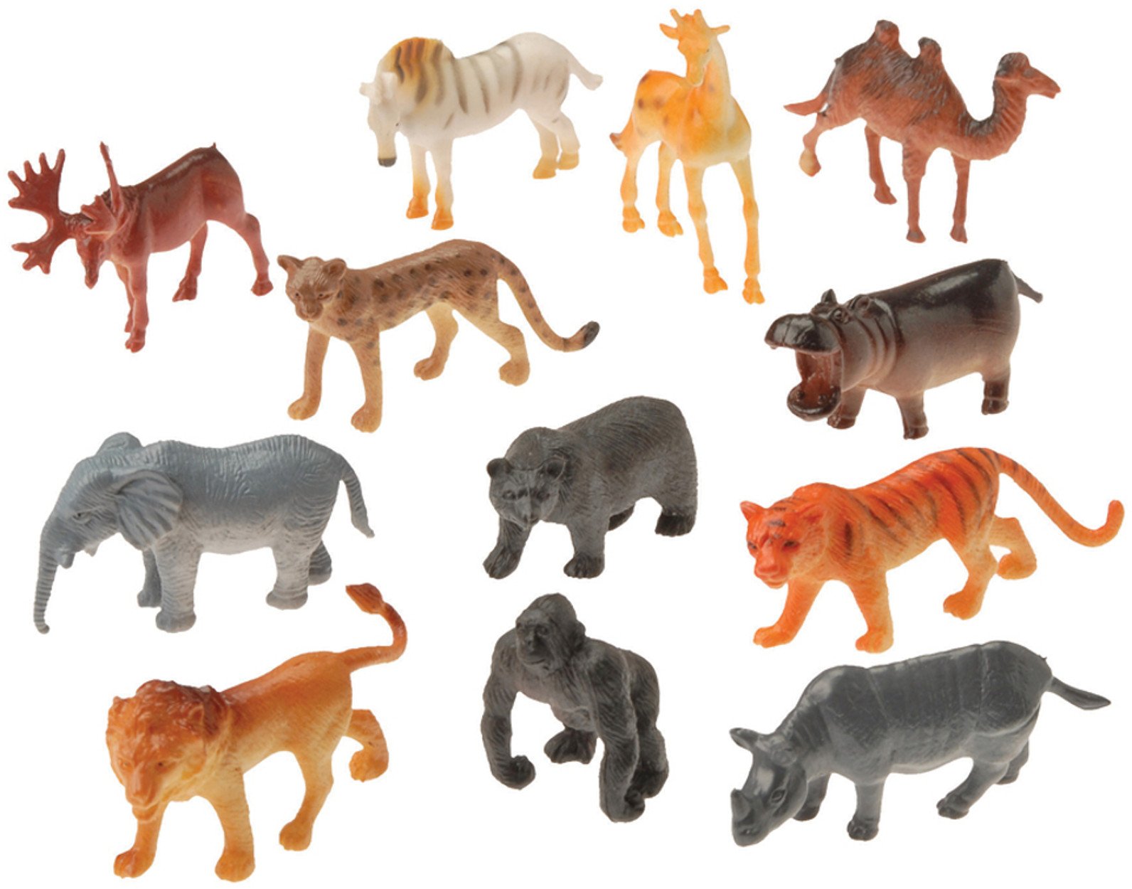 US Toy Mini Wild Animals Action Figure