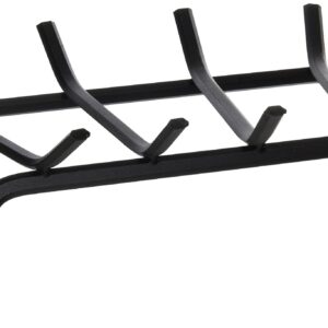 Panacea Products Corp 18" Black Wrought Iron Fireplace Grate 15450Tv