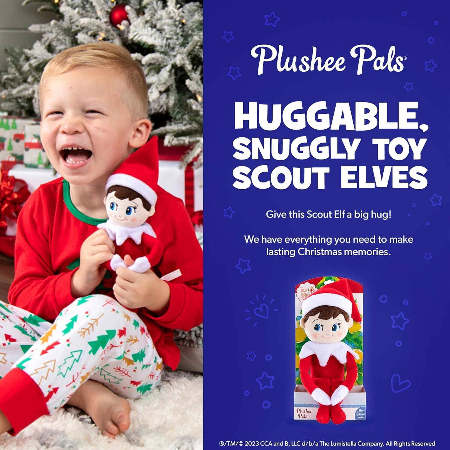 The Elf on the Shelf: Plushee Pals 17 Inch Elf Light Skin