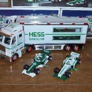 2003 HESS TRUCK & 2 RACECARS