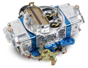 holley 0-76750bl 750 cfm ultra double pumper four barrel street/strip carburetor - blue