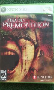 deadly premonition - xbox 360