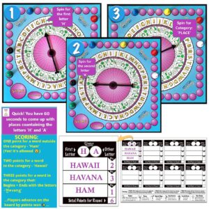 Wordplay – The Ultimate Fast-Paced Word Challenge Board Game for Family & Friends – Adult & Family Game Night Fun