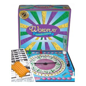 Wordplay – The Ultimate Fast-Paced Word Challenge Board Game for Family & Friends – Adult & Family Game Night Fun